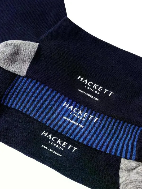 HACKETT LONDON Harry Striped Socks Set Of Three