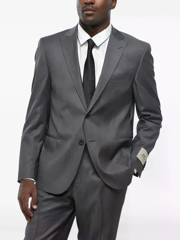 Corneliani Peak-lapel Virgin-wool Suit