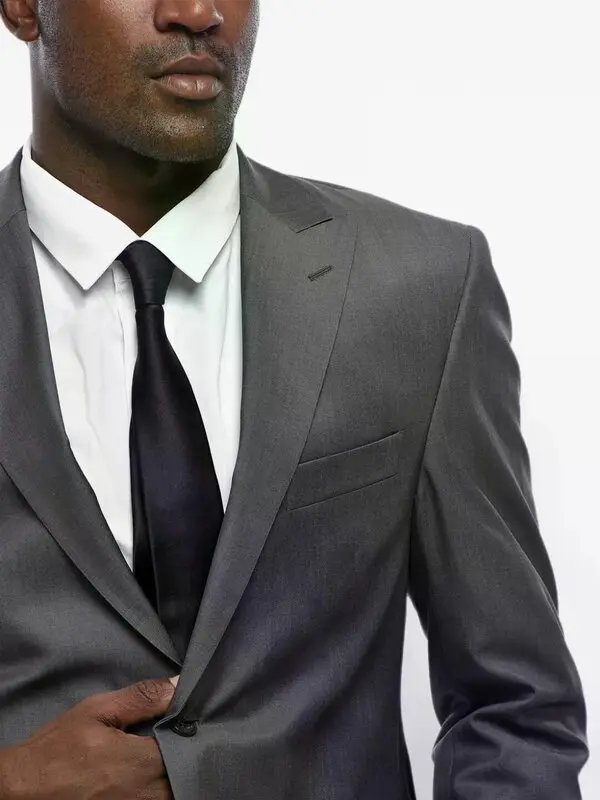 Corneliani Peak-lapel Virgin-wool Suit