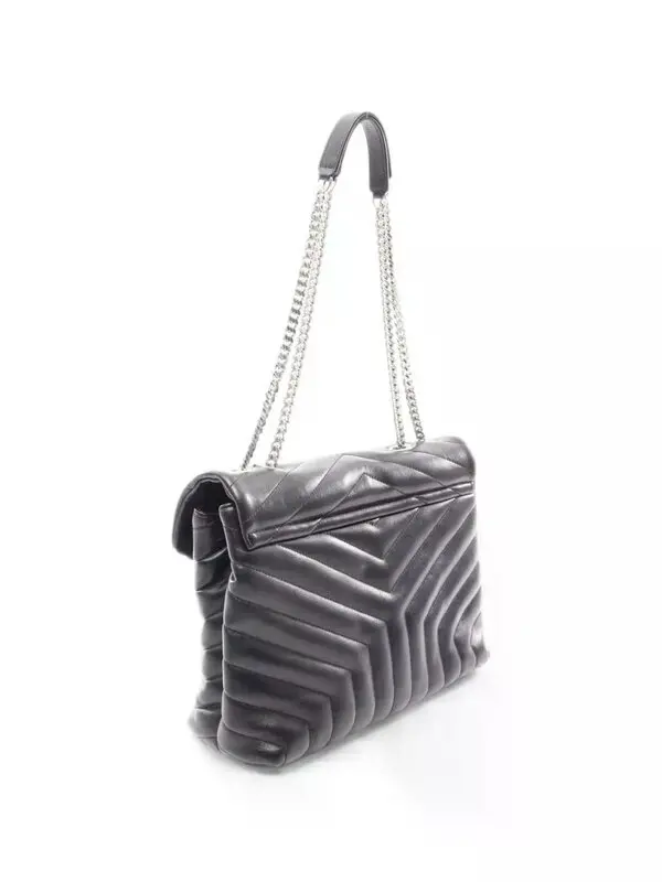Saint Laurent 2010s Lulu Medium Chain Shoulder Bag