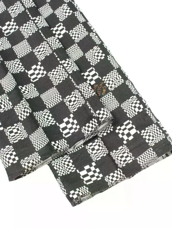 LOUIS VUITTON Distorted Damier Straight Leg Trousers