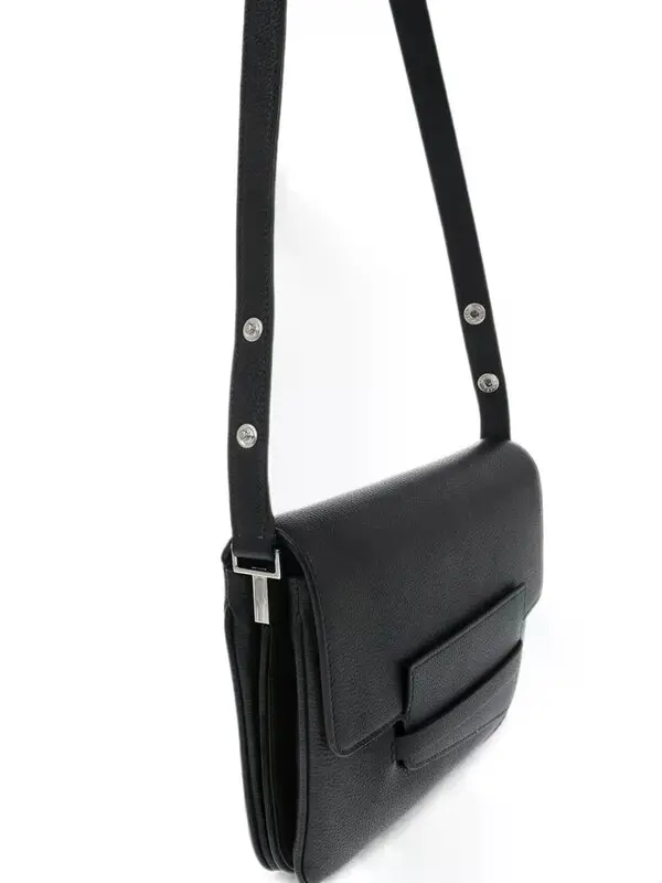 Il Bisonte Hammered-texture Leather Shoulder Bag