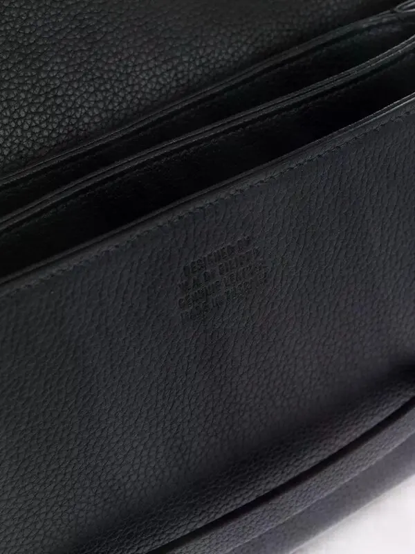 Il Bisonte Hammered-texture Leather Shoulder Bag