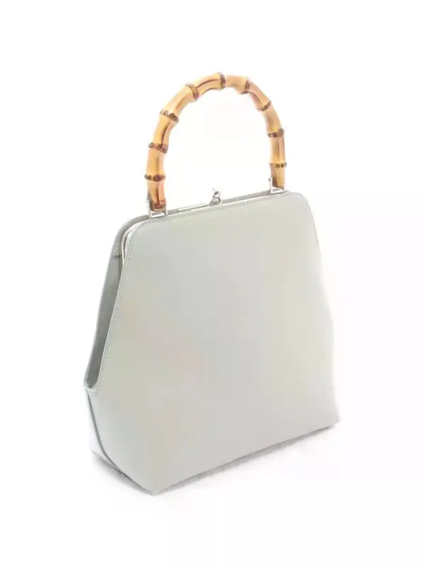 JIL SANDER 2010s Goji Bamboo Mini Tote Bag