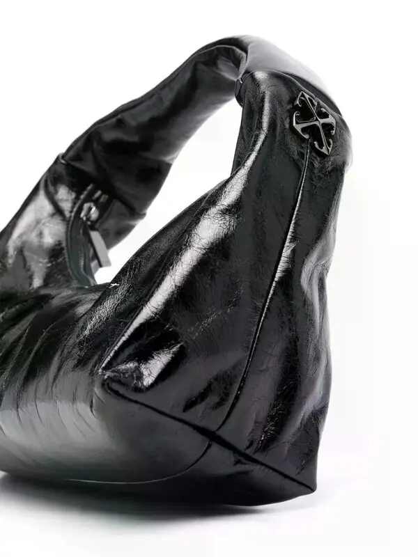 Off-White Arcade Leather Shoulder Bag