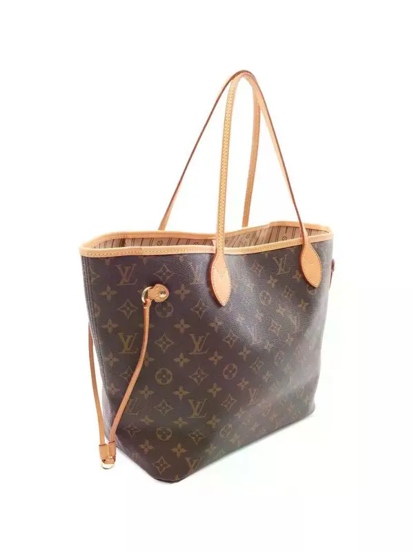 LOUIS VUITTON Monogram Neverfull Mm Tote Bag - Brown
