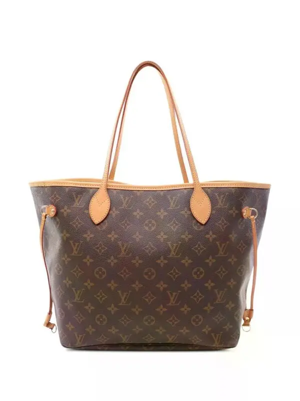 LOUIS VUITTON 2011 Monogram Neverfull Mm Tote Bag - Brown
