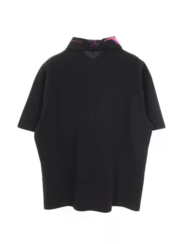 LOUIS VUITTON 2010s Logo-embroidered Polo Shirt