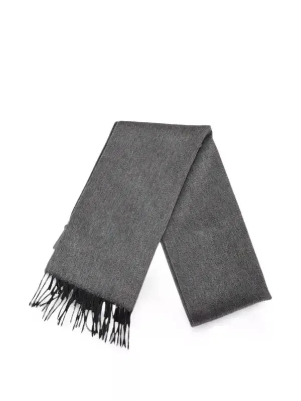 Pal Zileri Fringed Cashmere Scarf