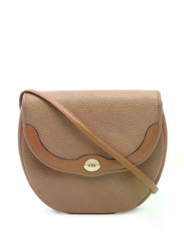 Dior 2000s Cd Plaque Shoulder Bag