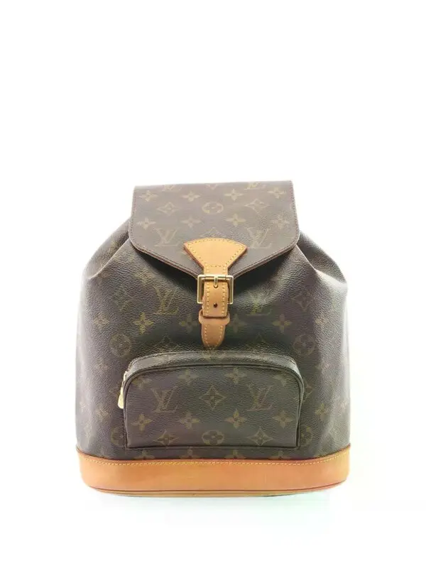 LOUIS VUITTON 1997 Montsouris Mm Monogram Backpack