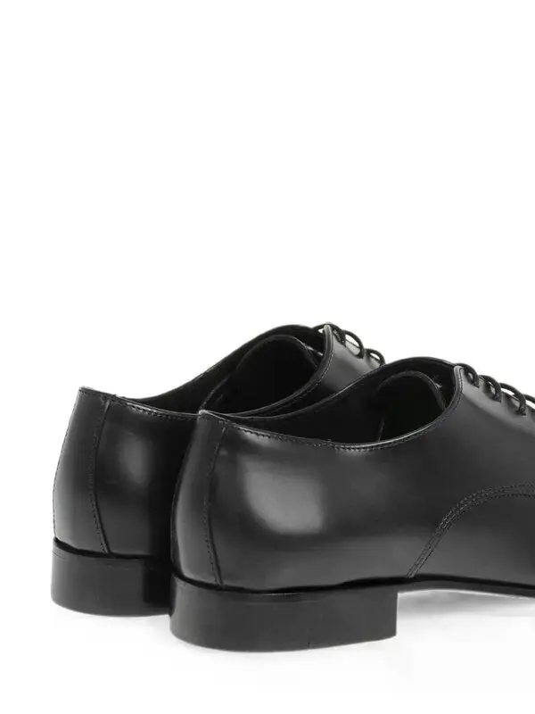 Corneliani Brushed Leather Derby Shoes