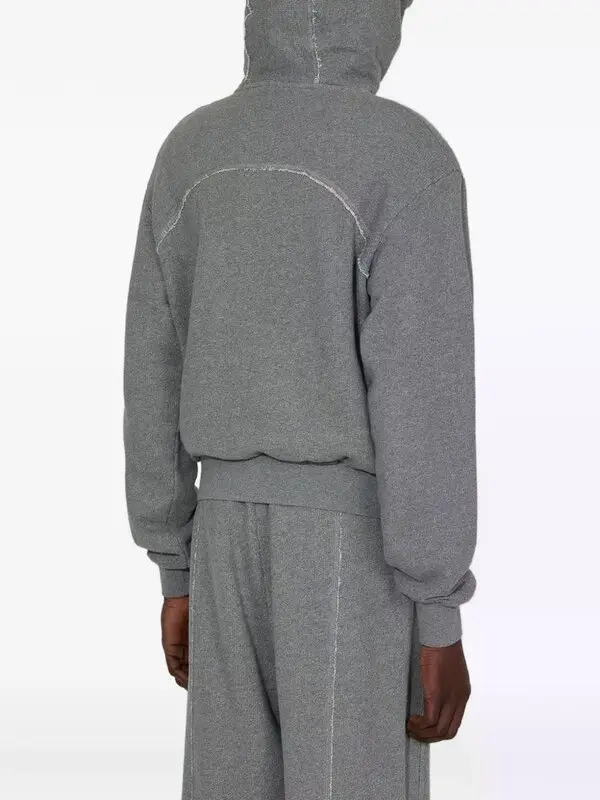 _J.L - A.L_ Lave Raw-edge Hoodie
