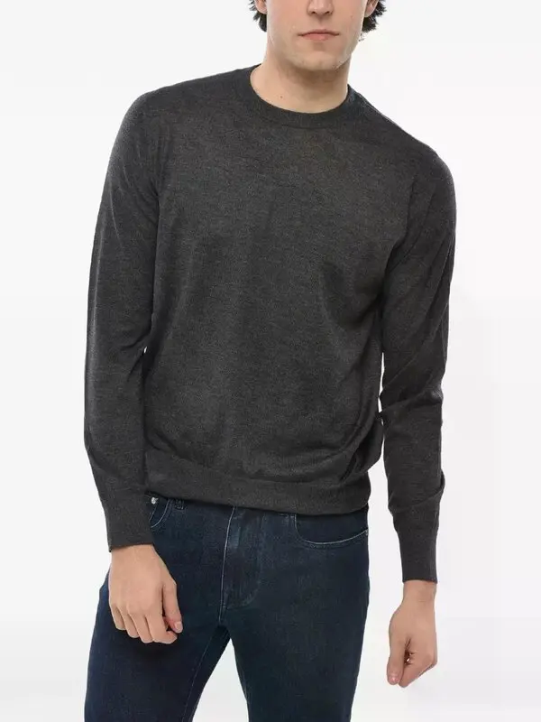 OLIVER LATTUGHI Crew Neck Long Sleeve Sweater