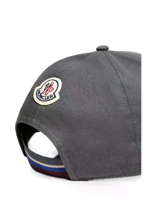 Moncler Cotton Gabardine Baseball Cap
