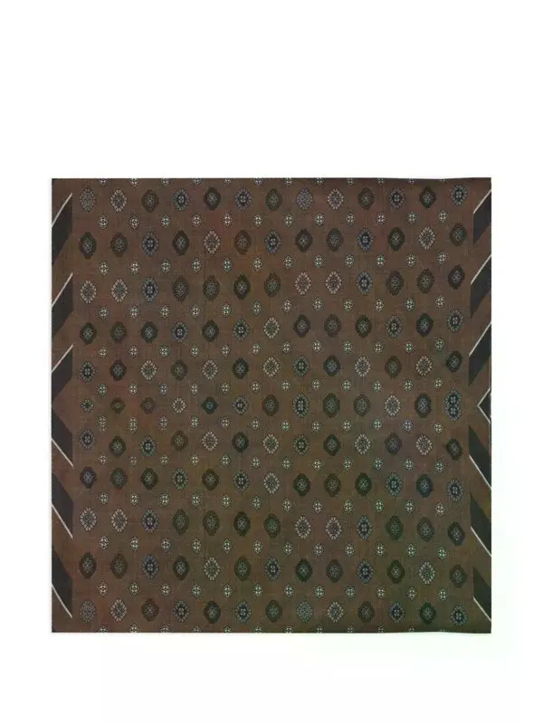 Altea Fringes Patterned Scarf