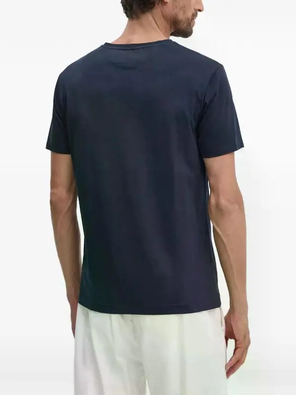 HACKETT LONDON Logo-embroidered T-shirt