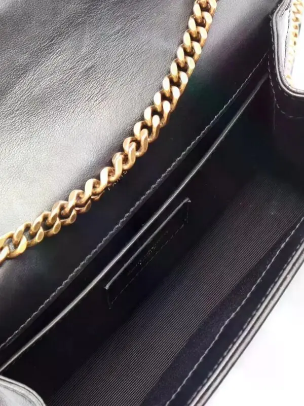 Saint Laurent Sequined Kate Tassel Mini Shoulder Bag