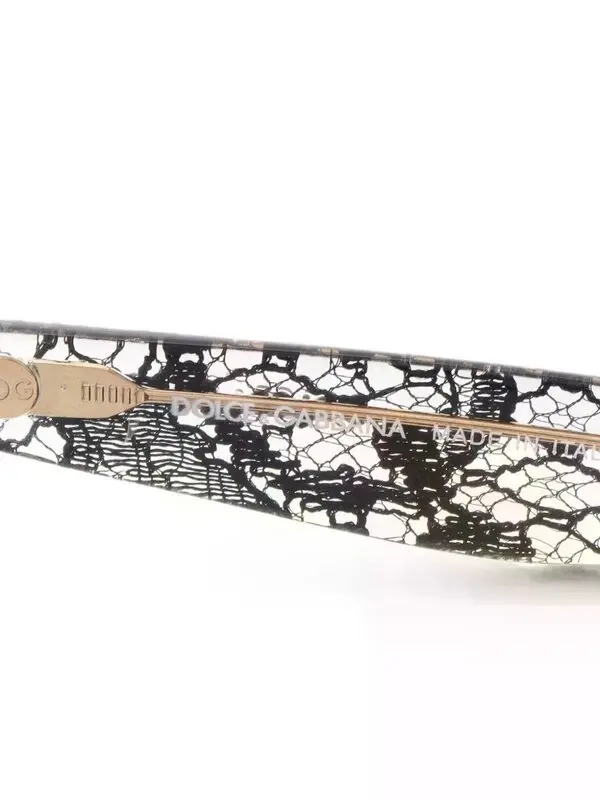 Dolce & Gabbana Lace Butterfly Sunglasses