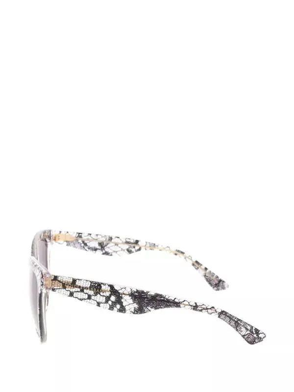 Dolce & Gabbana Lace Butterfly Sunglasses