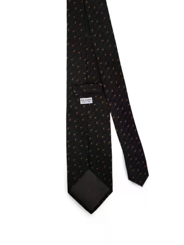 Pal Zileri Geometric Pattern Neck Tie