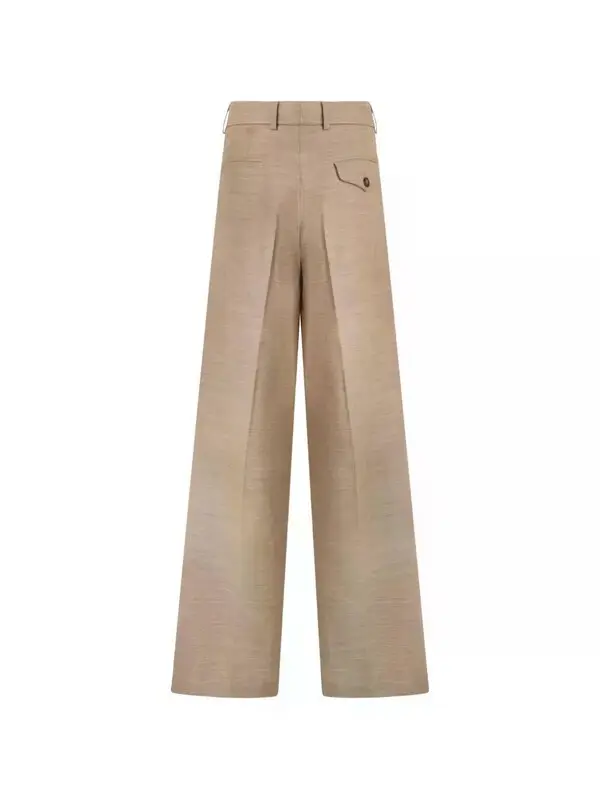 Philosophy Di Lorenzo Serafini Wide-leg Wool Trousers