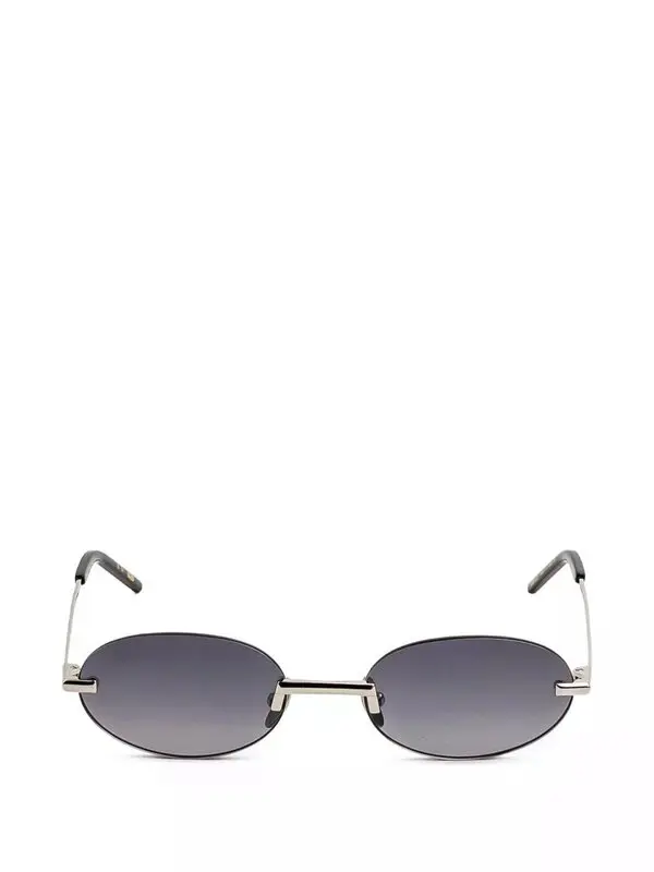 KALEOS Fuentes Oval-frame Sunglasses - Silver