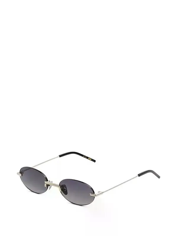 KALEOS Fuentes Oval-frame Sunglasses - Silver