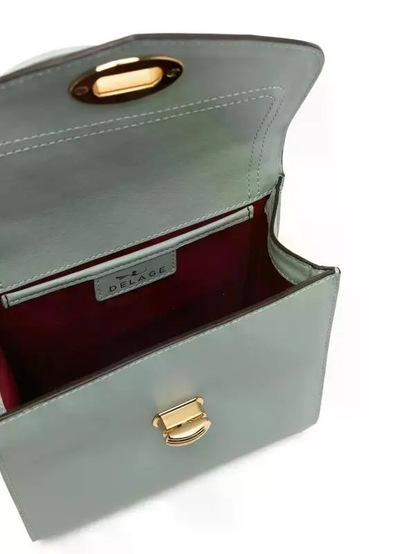 DELAGE Quilted Leather Tote Bag