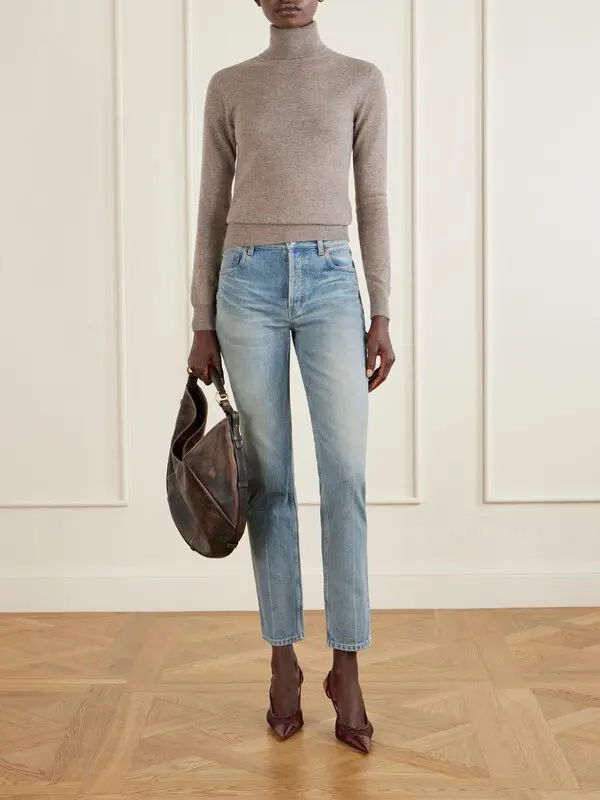 Saint Laurent Cashmere Turtleneck Sweater