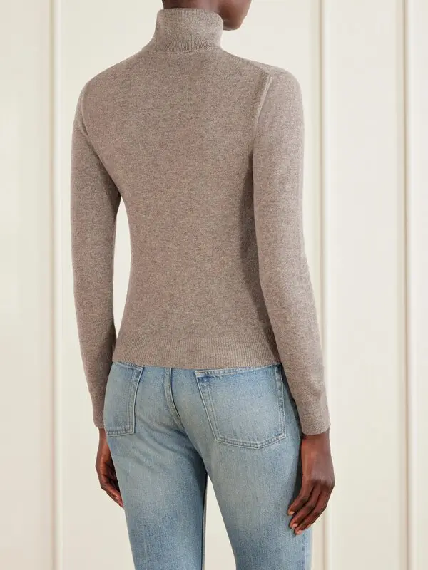 Saint Laurent Cashmere Turtleneck Sweater