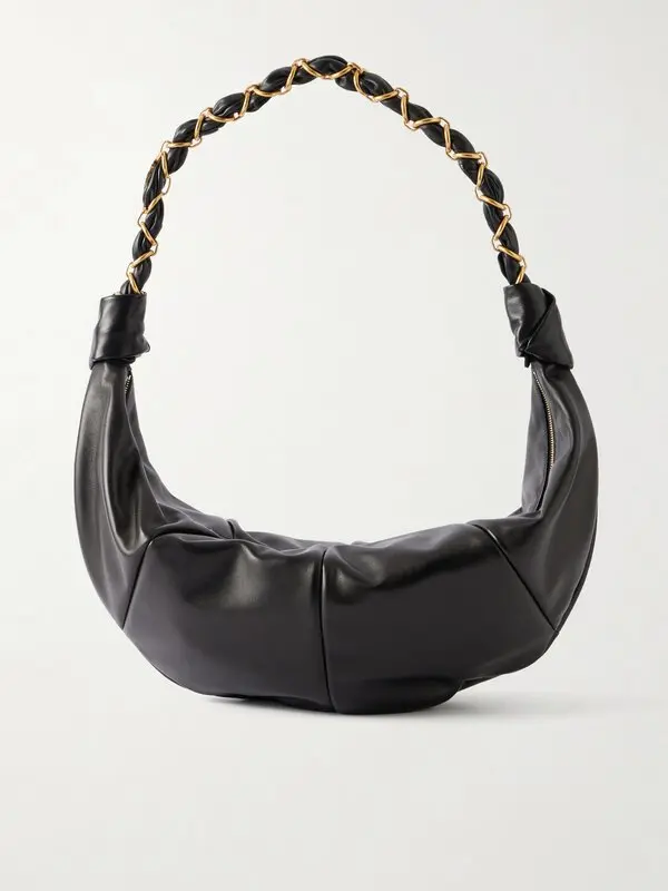 Saint Laurent Amalia Small Leather Shoulder Bag