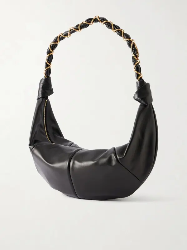 Saint Laurent Amalia Small Leather Shoulder Bag