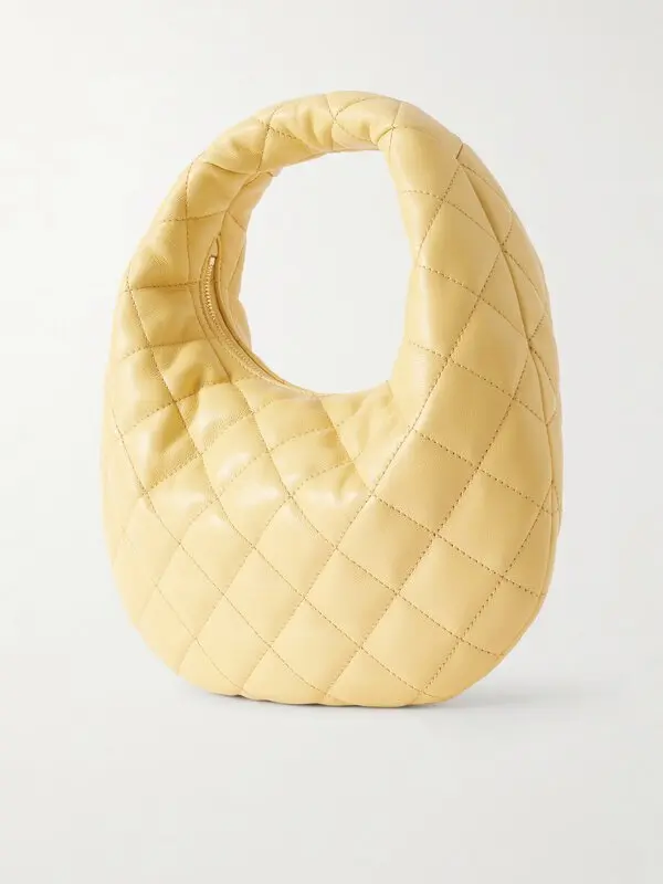 Saint Laurent Matelassé Leather Tote