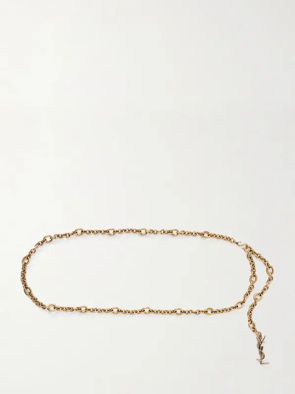 Saint Laurent Tone Chain Belt