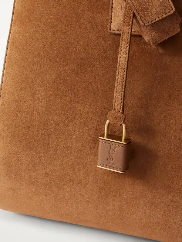 Saint Laurent Sac De Jour Large Suede Tote