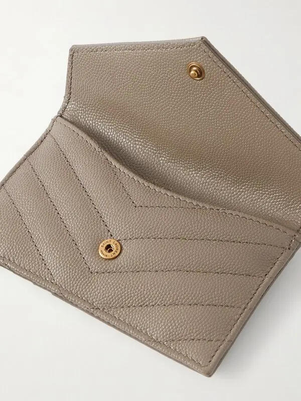 Saint Laurent Cassandre Matelassé Leather Wallet
