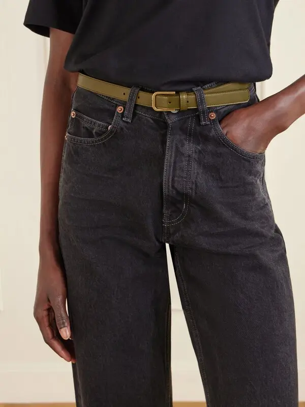 Saint Laurent Leather Belt