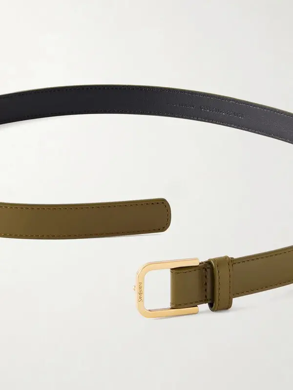 Saint Laurent Leather Belt