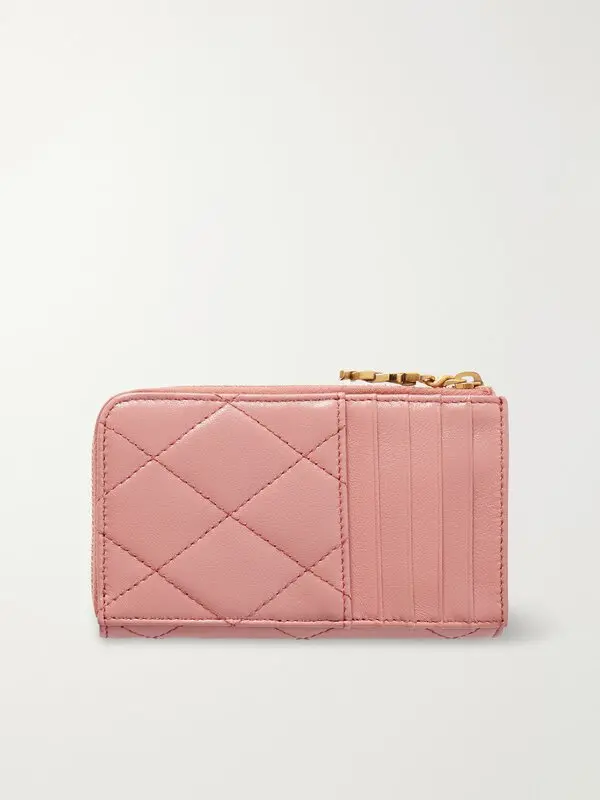 Saint Laurent Quilted Leather Wallet