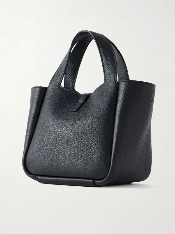 Saint Laurent Le 5 À 7 Bea Baby Leather Shoulder Bag - Black