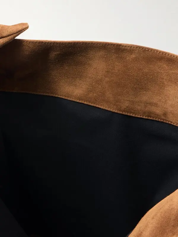 Saint Laurent Amalia Medium Suede Tote