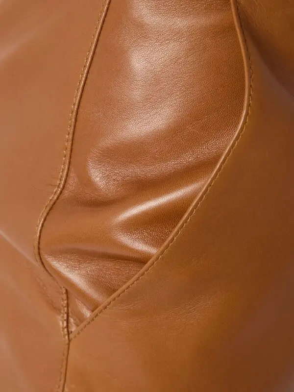 Saint Laurent Leather Skirt