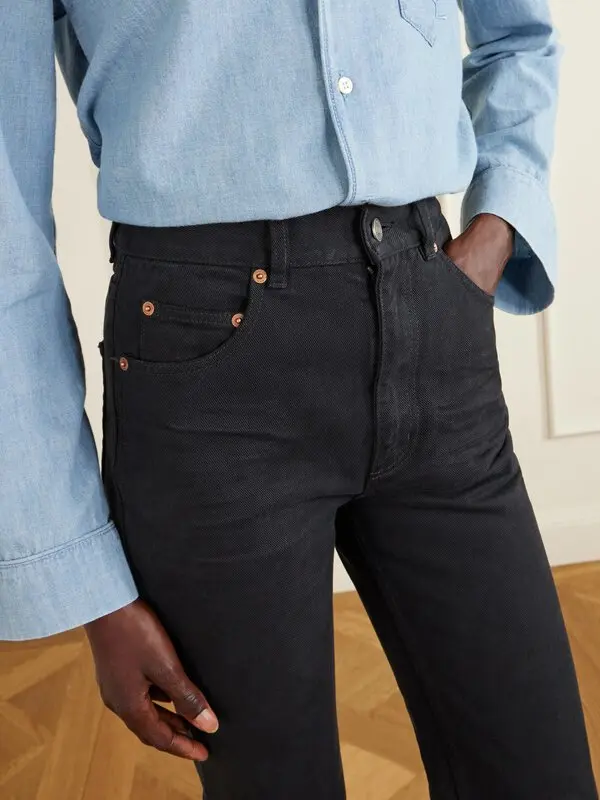 Saint Laurent 70's High-rise Straight-leg Jeans