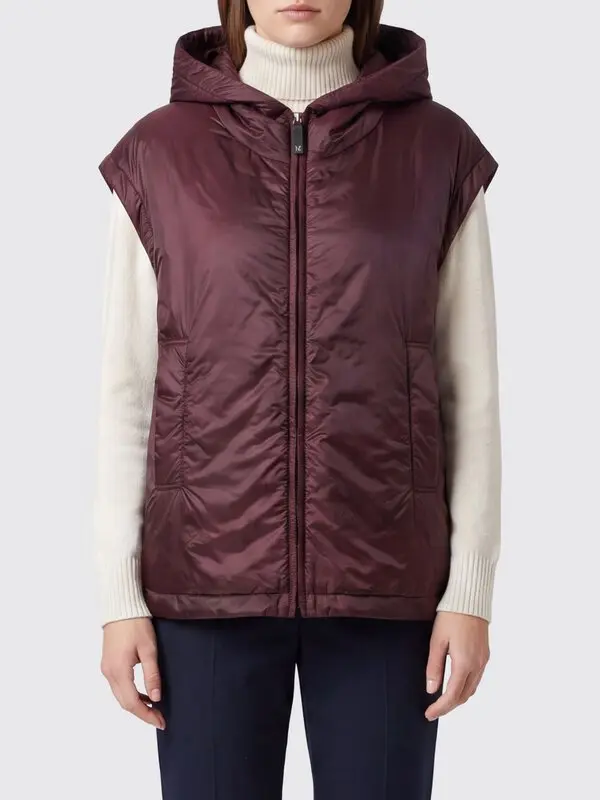 Max Mara Padded Vest - Red