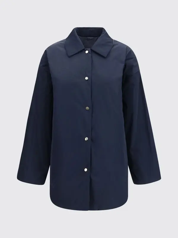 Max Mara Reversible Water-repellent Padded Trench Coat - Blue
