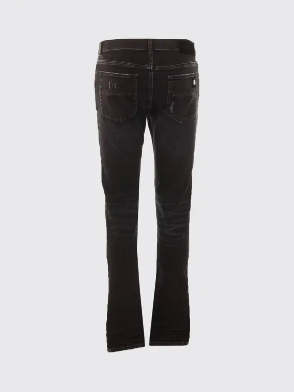Amiri Embellished Distressed Jeans