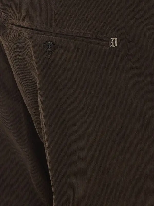 DONDUP Corduroy Trousers - Brown