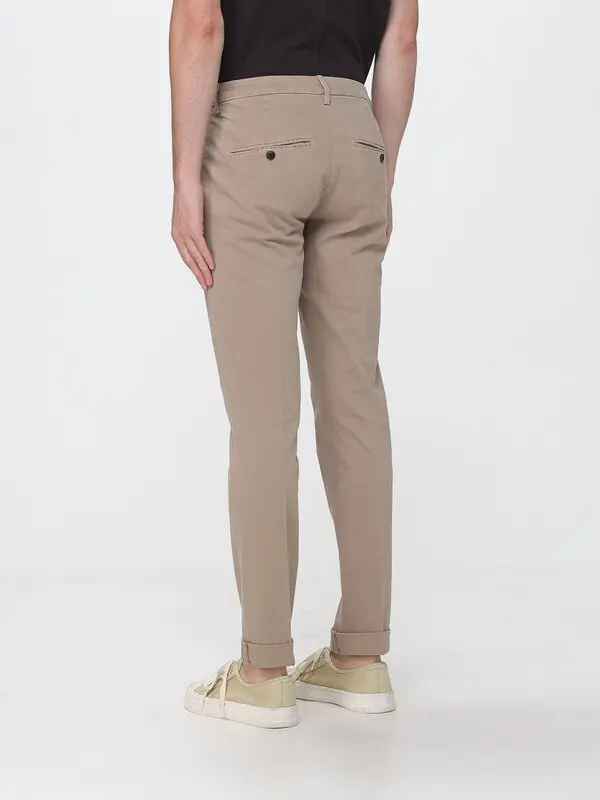 DONDUP Gaubert Slim Fit Velvet Chino Trousers - Sand