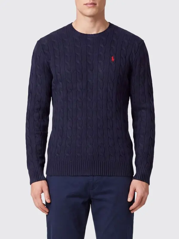 Polo Ralph Lauren Cable Knit Pullover - Navy